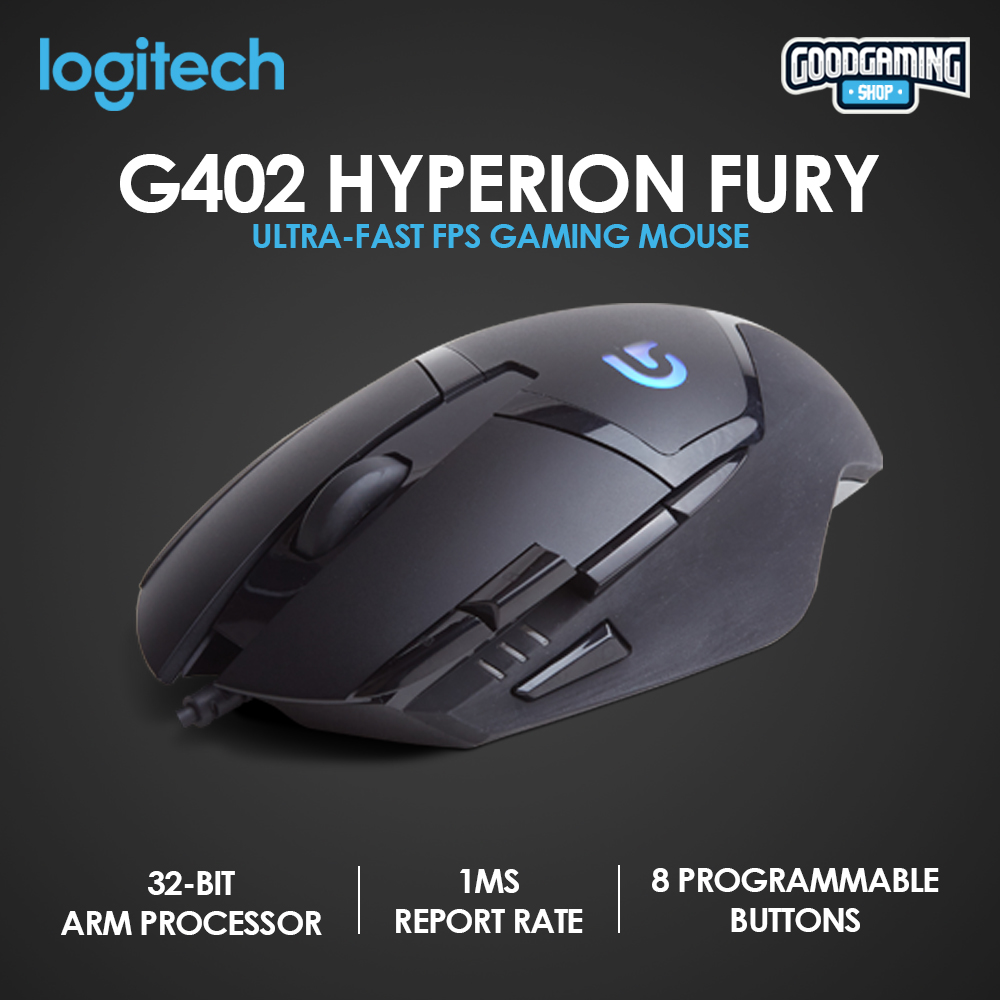 Giới thiệu Logitech G402 Hyperion Fury Ultra-Fast FPS Gaming - Tân ...